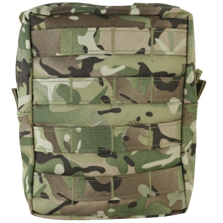 Large Molle Utility Pouch WEBBING ZIPPED STORAGE PAINTBALLING ARMY ...