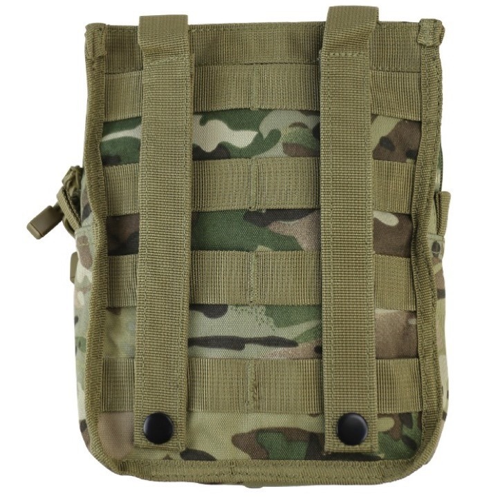 Large Molle Utility Pouch WEBBING ZIPPED STORAGE PAINTBALLING ARMY ...