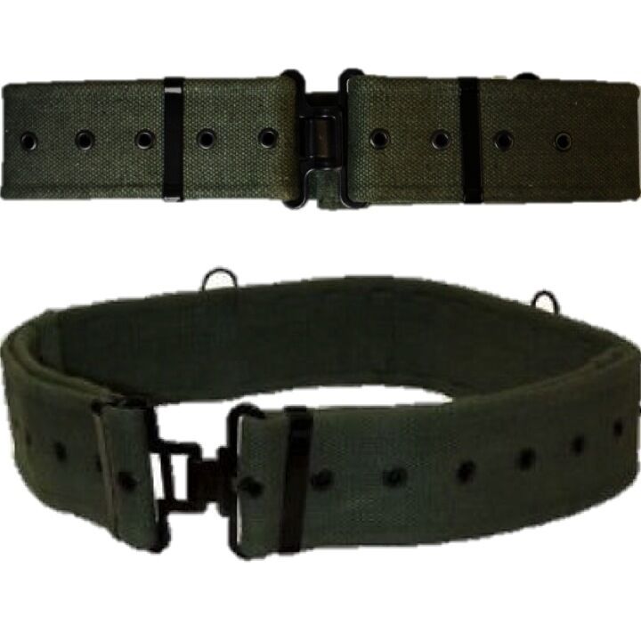 BRITISH ARMY 58 PATTERN BELT REPLICA EXTREMELY TOUGH CANVAS WEBBING ...