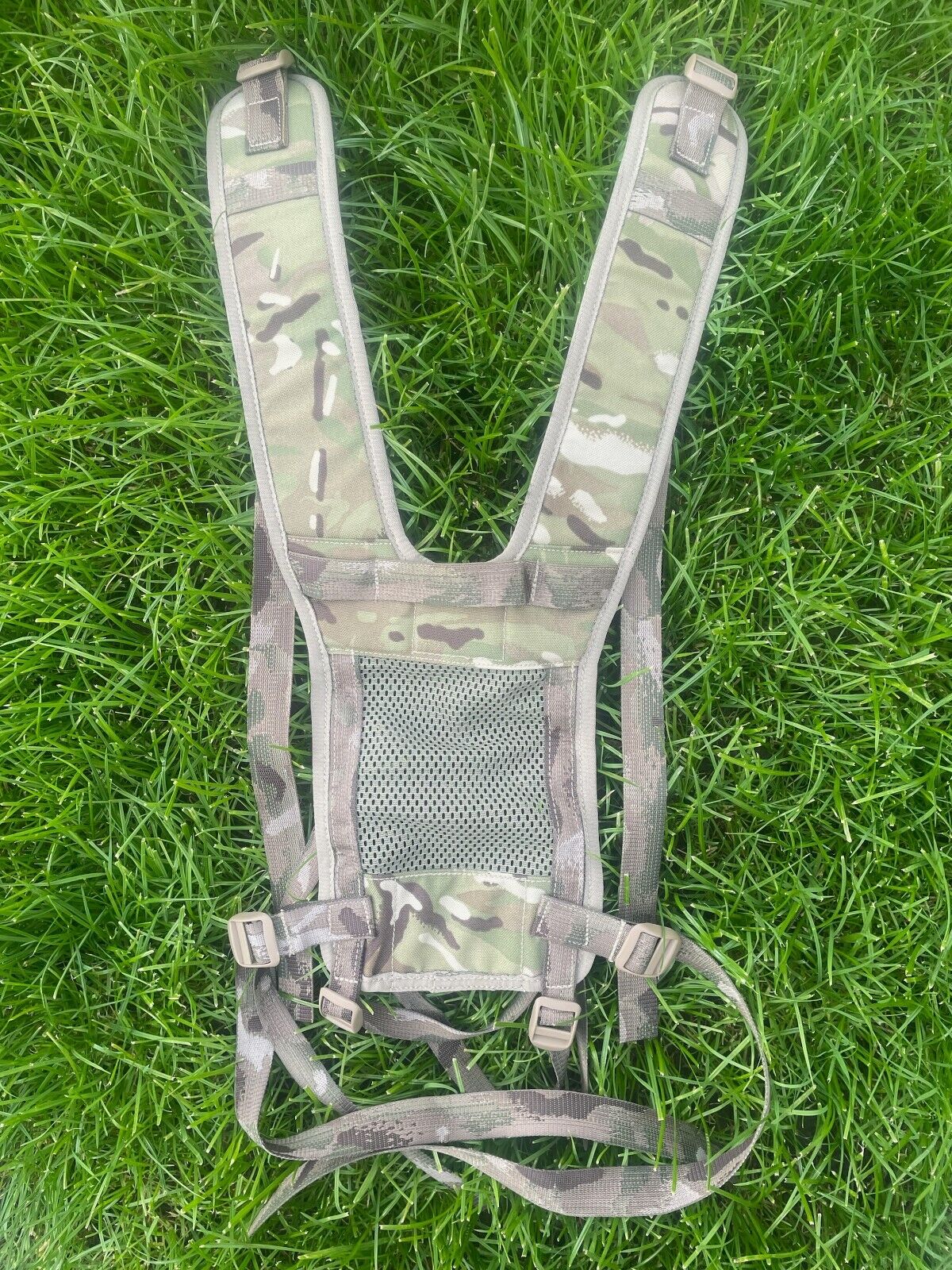 British Army Webbing Main Yoke MTP Camouflage Military Surplus ...