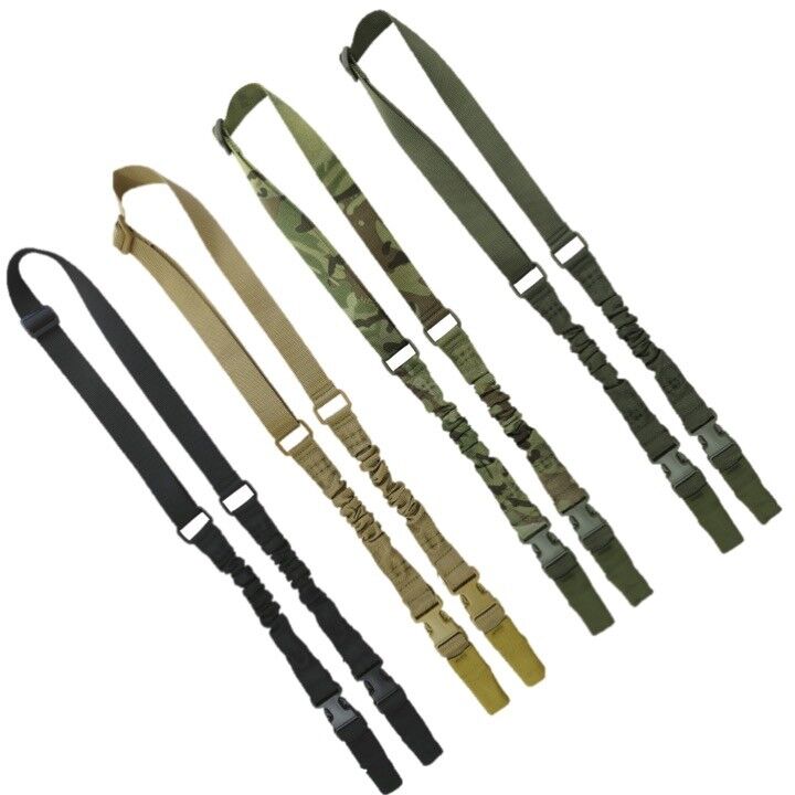DOUBLE POINT BUNGEE RIFLE SLING GUN SHOULDER STRAP HUNTING SHOOTING ...