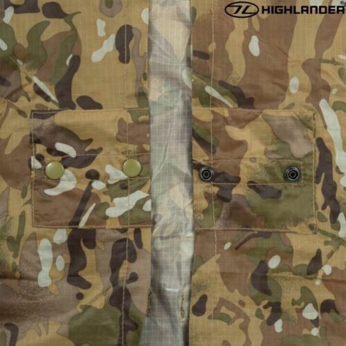 HIGHLANDER BASHA SHELTER CAMO WATERPROOF TARP SHEET ARMY HMTC ...