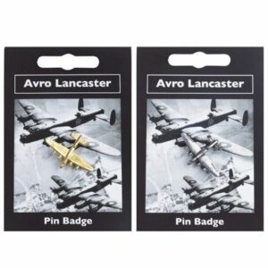 MILITARY WW2 RAF AVRO LANCASTER PIN BADGE MENS KIDS GIFT ARMY BATTLE OF ...
