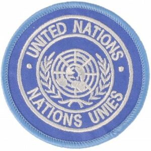 UNITED NATIONS CLOTH TRF TACTICAL RECOGNITION FLASH ARMY RAF BADGE ...