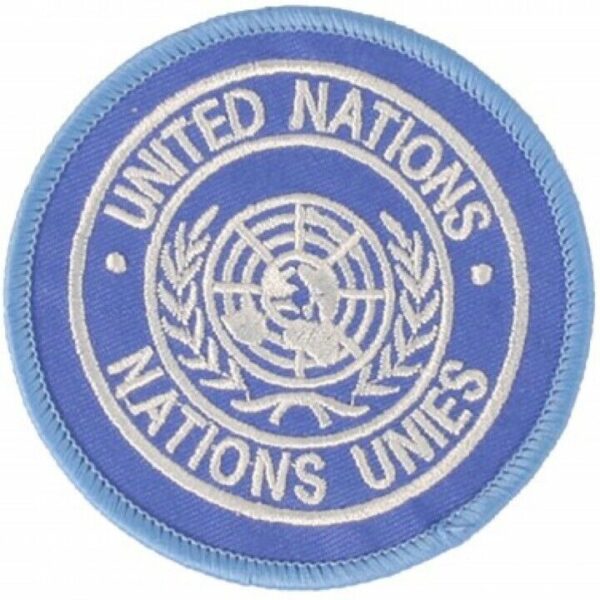 UNITED NATIONS CLOTH TRF TACTICAL RECOGNITION FLASH ARMY RAF BADGE ...
