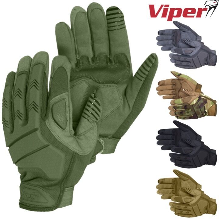 VIPER RECON GLOVES TACTICAL KNUCKLE ARMY SHOOTING BIKERS AIRSOFT ...