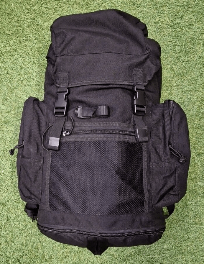 BRITISH ARMY BLACK 30 Litre DAYPACK Bag GRADE 1 Military Surplus 30L ...