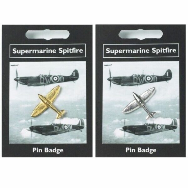 MILITARY WW2 RAF SPITFIRE PIN BADGE MENS KIDS GIFT ARMY BATTLE OF ...