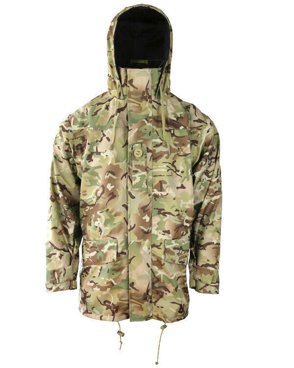 ARMY MOD KOM-TEX WATERPROOF SMOCK JACKET | XS-3XL RANK SLIDE CADET BTP ...