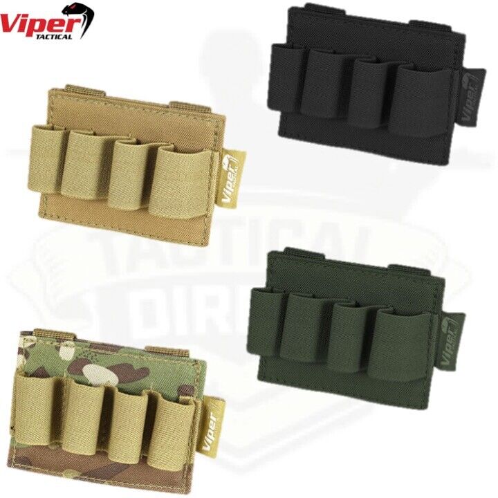 VIPER MODULAR SHOTGUN CARTRIDGE HOLDER | MOLLE POUCH AIRSOFT ARMY ...