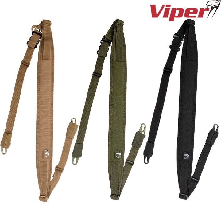 VIPER TACTICAL VX SLING 2 POINT AIRSOFT RIFLE GUN STRAP HUNTING ...