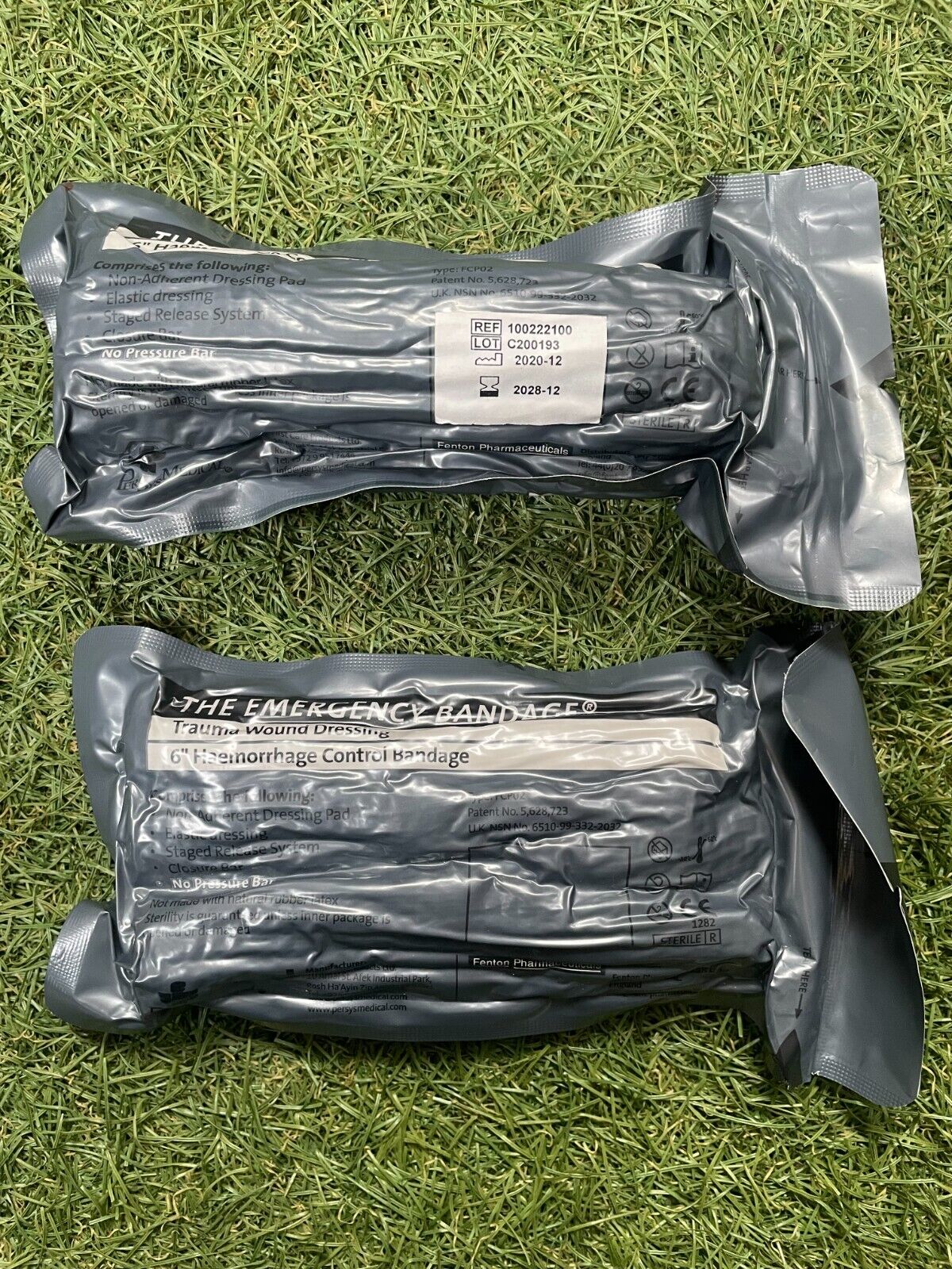 British Army Issue Bandage Trauma Wound Field Dressing 6" Inch NATO FFD ...