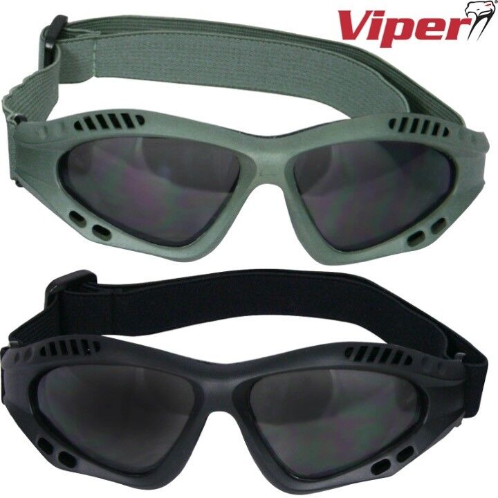 VIPER SPECIAL OPS GLASSES TACTICAL SPORTS PADDED GOGGLES PAINTBALLING ...