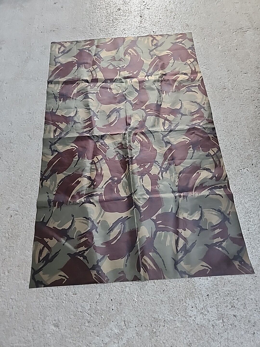 BRITISH ARMY STYLE DPM WATERPROOF GROUND SHEET 60"X38" GRADE 1 CADET ...