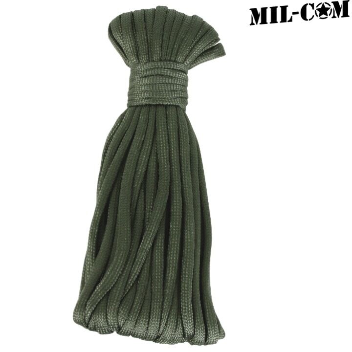 MIL-COM 3MM PARA CORD ROPE 15M 50FT LENGTH CAMPING BOATING HIKING ARMY ...