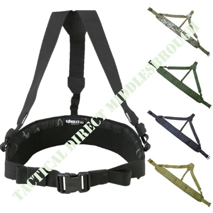 MILITARY ARMY GUARDIAN BATTLE SYSTEM MOLLE AIRBORNE WEBBING BELT YOKE ...