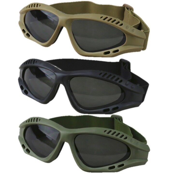 SPECIAL OPS GLASSES TINTED TACTICAL SPORTS PADDED GOGGLES PAINTBALLING ...