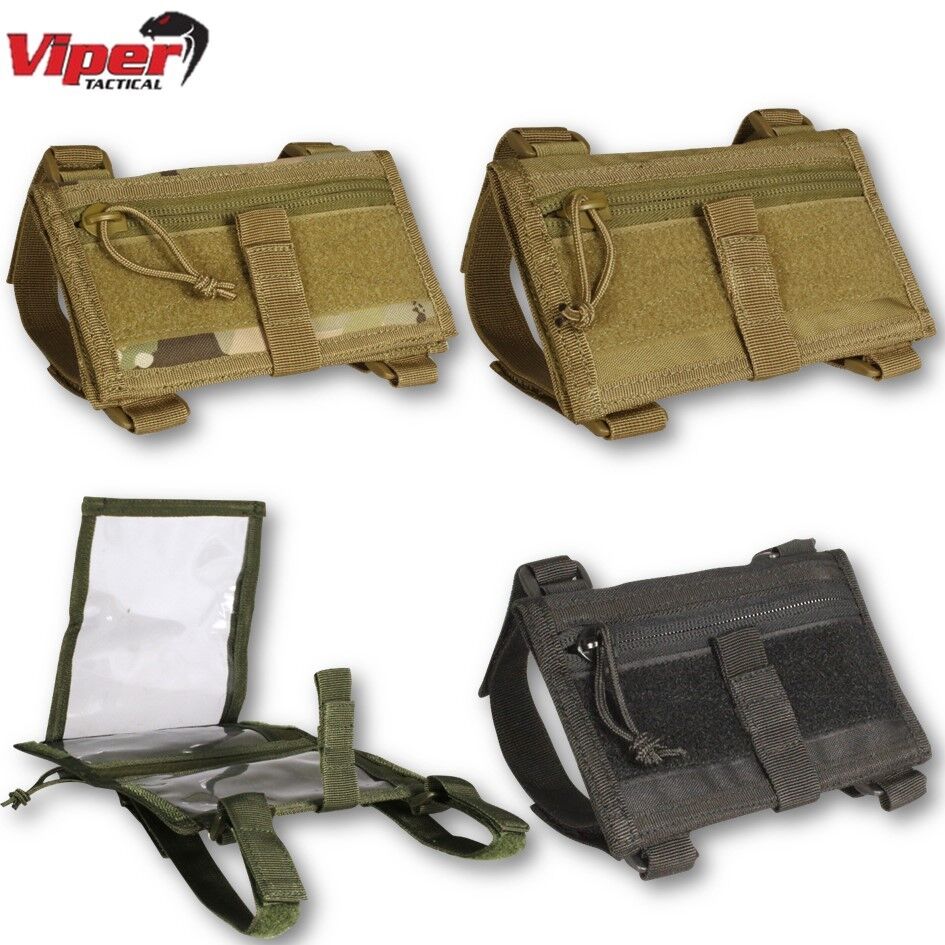 VIPER TACTICAL WRIST CASE MAP DOCUMENT ARMY MILITARY HIKING NAVIGATION ...