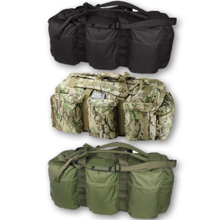 British Army Style Holdall 100 Litre Cadet Camp Travel Bag Deployment ...