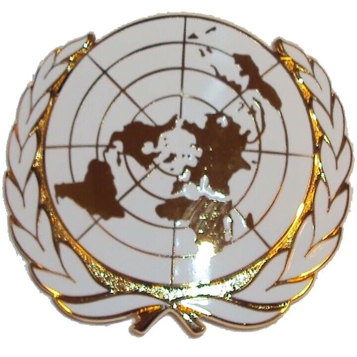 United Nations Beret Cap Badge UN Military Army Issued Insignia ...