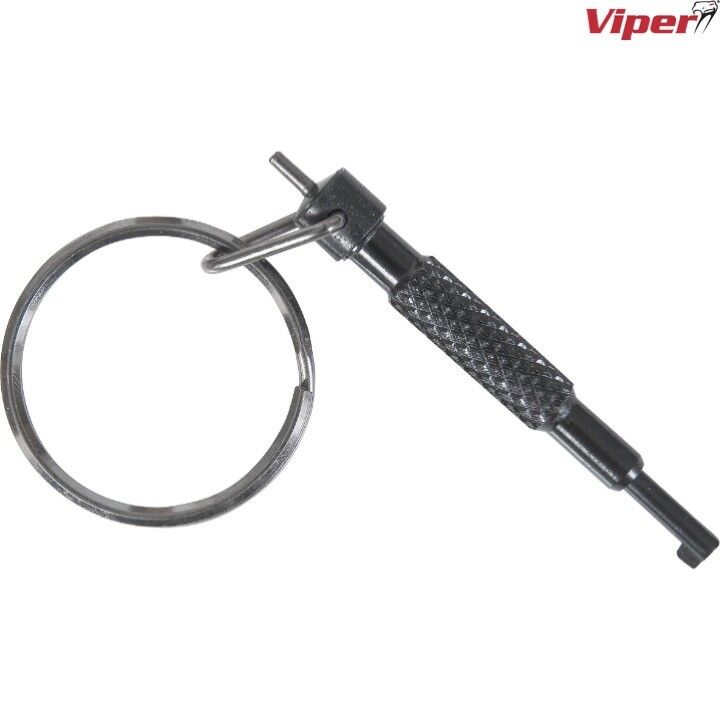 VIPER TACTICAL HANDCUFF KEY STEEL POLICE MILITARY PRISON OFFICER ...