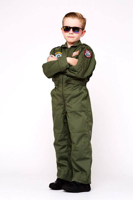 BOYS RAF FLIGHT SUIT RED ARROWS BRITISH ARMY PILOT COVERALLS FANCY ...