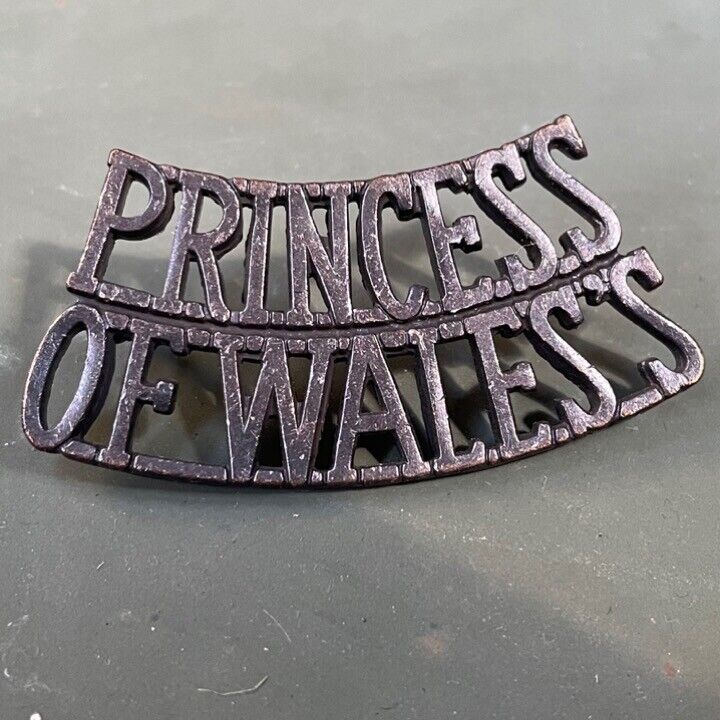 BRITISH ARMY SHOULDER PIN BADGE PRINCESS OF WALE'S COLLECTORS INSIGNIA ...