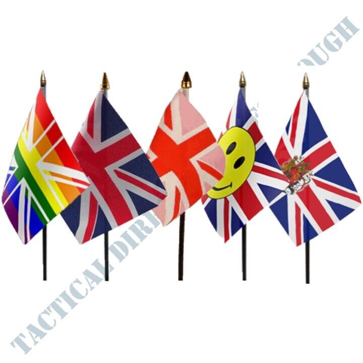 Kids UNION JACK HAND FLAG BRITISH PATRIOTIC STREET PARTY ARMY ...