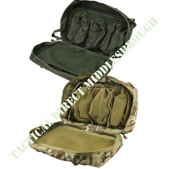 TACTICAL ARMY MEDIC BERGEN SIDE POUCH FIRST AID STORAGE BAG MTP BTP ...