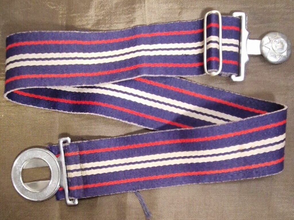 BRITISH ROYAL CORPS OF TRANSPORT STABLE BELT 36" GRADE 1 ISSUED ...