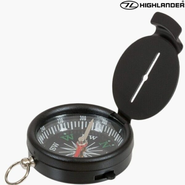 Highlander Deluxe Pocket Map Compass Degrees SCALE ORIENTEERING CADET SURVIVAL - Tactical Direct