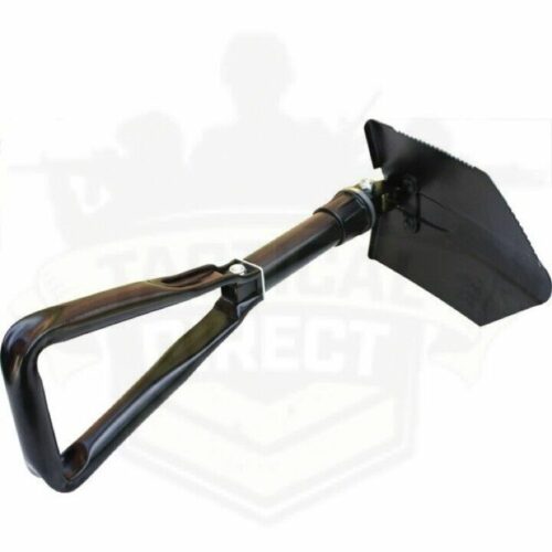 MILITARY SPEC TRI FOLDING SHOVEL SPADE TOOL PICK ARMY NATO STYLE ...