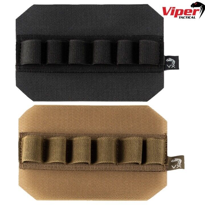 VIPER VX SHOTGUN CARTRIDGE HOLDER POUCH AIRSOFT HUNTING ARMY WEBBING ...
